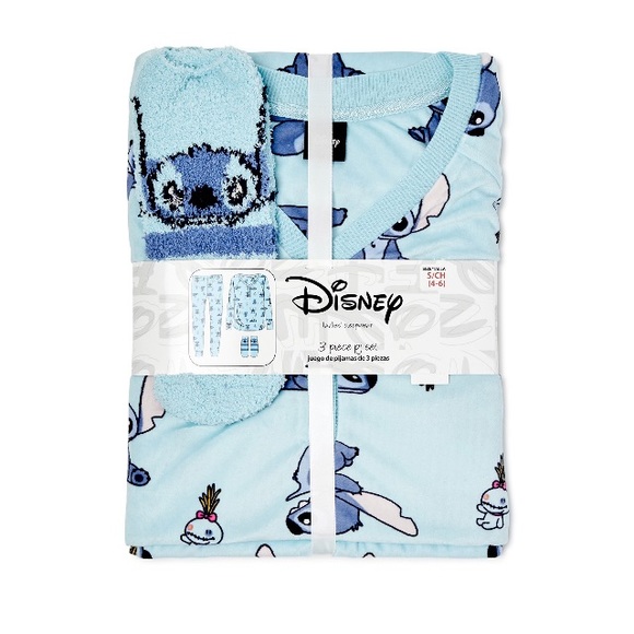 Disney | Intimates & Sleepwear | Nwt Stitch Womens 3piece Pajama Set ...